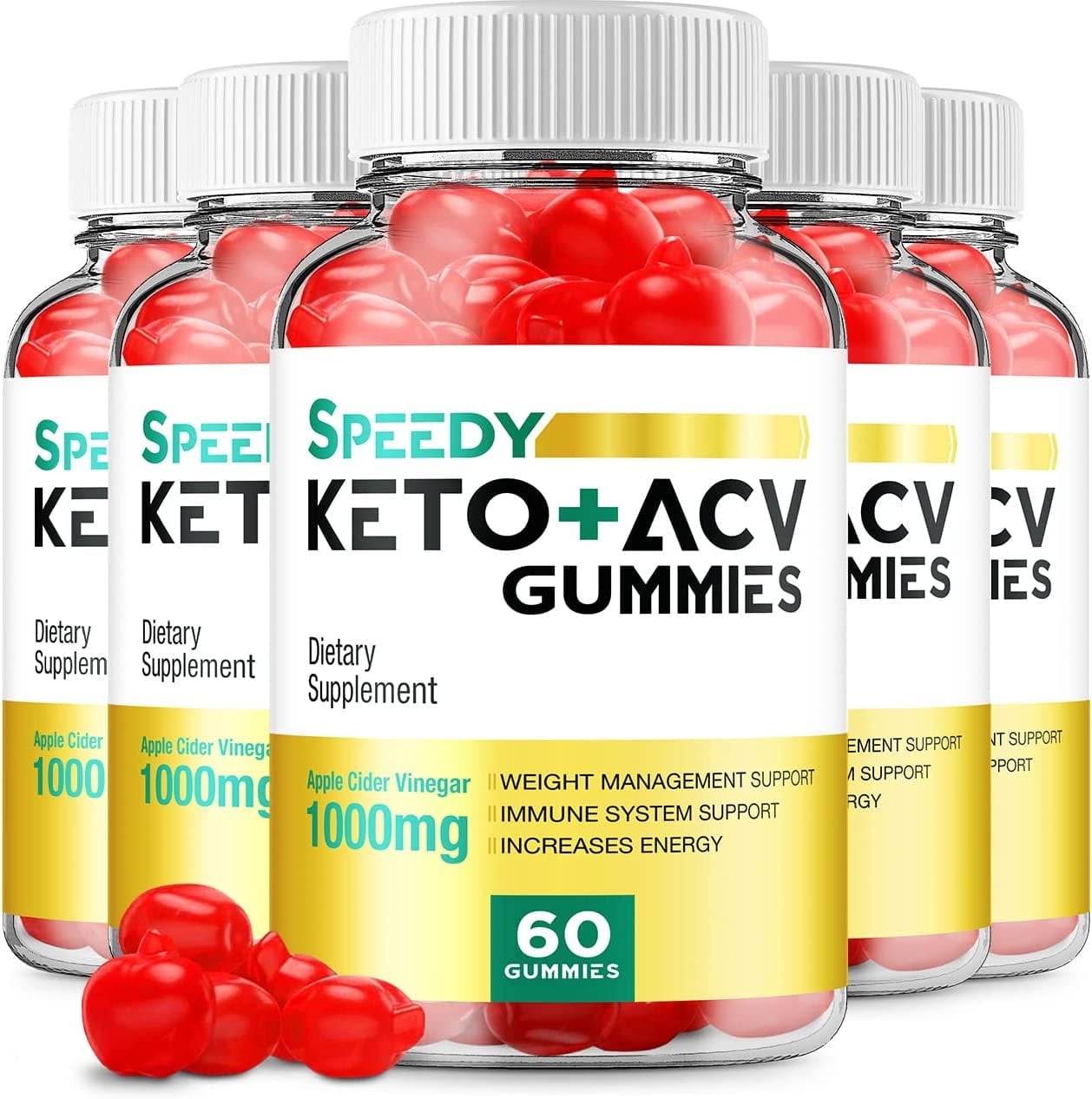 Speedy Keto ACV Gummies - Advanced Formula with B12, Beet Root, Dietary ...