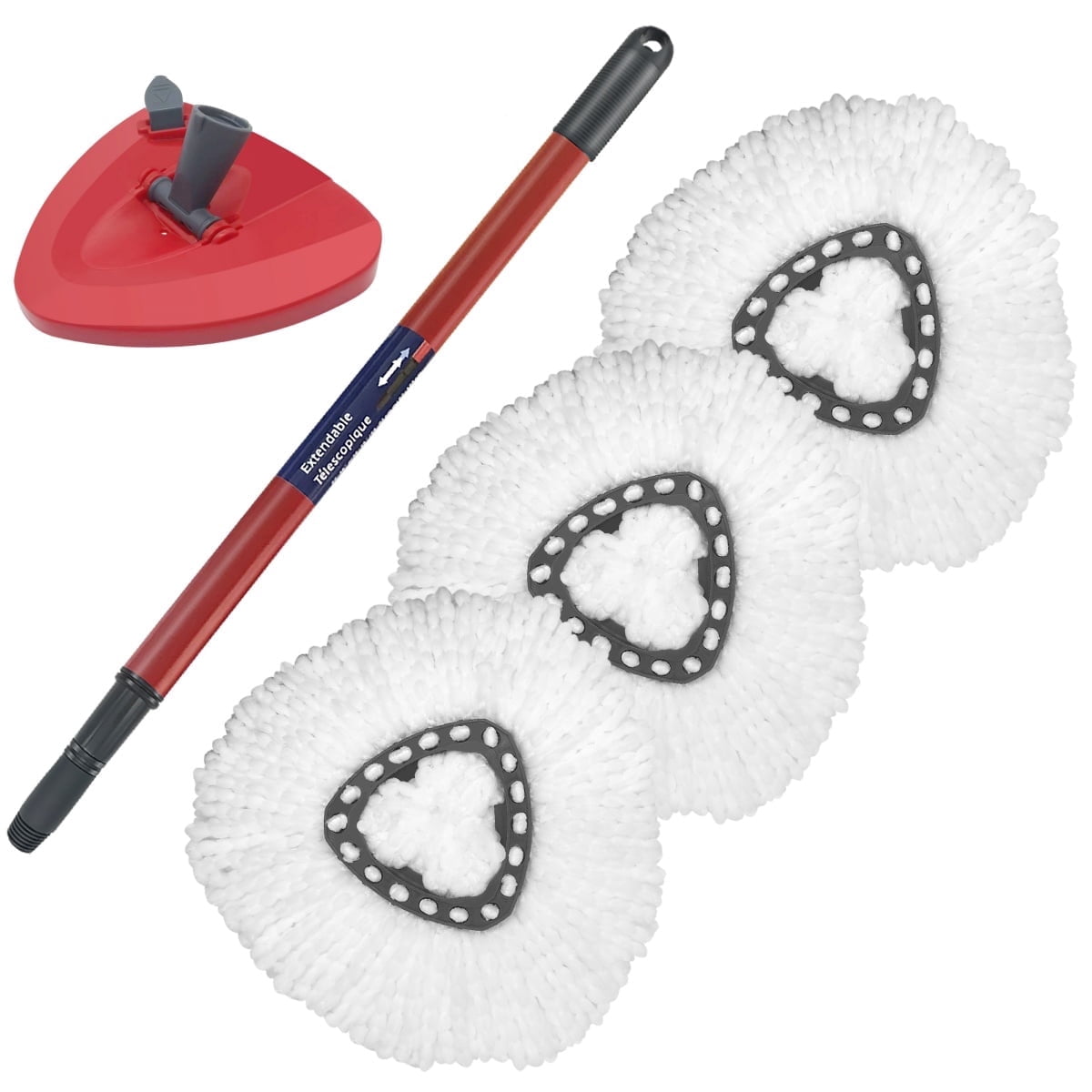 5-Pack Spin Mop Accessories Compatible with O Cedar EasyWring 1-Tank ...