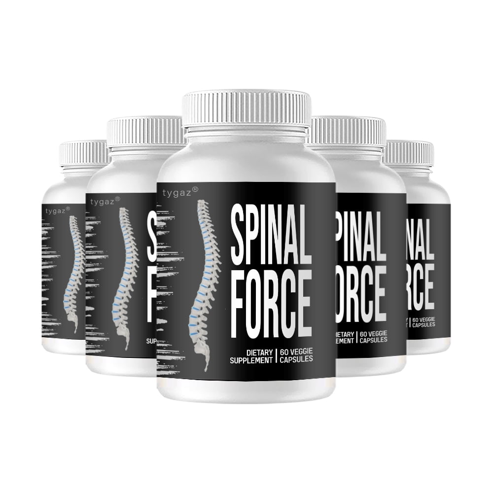 (5 Pack) Spinal Force - Spinal Force Spine & Back Advanced Support ...