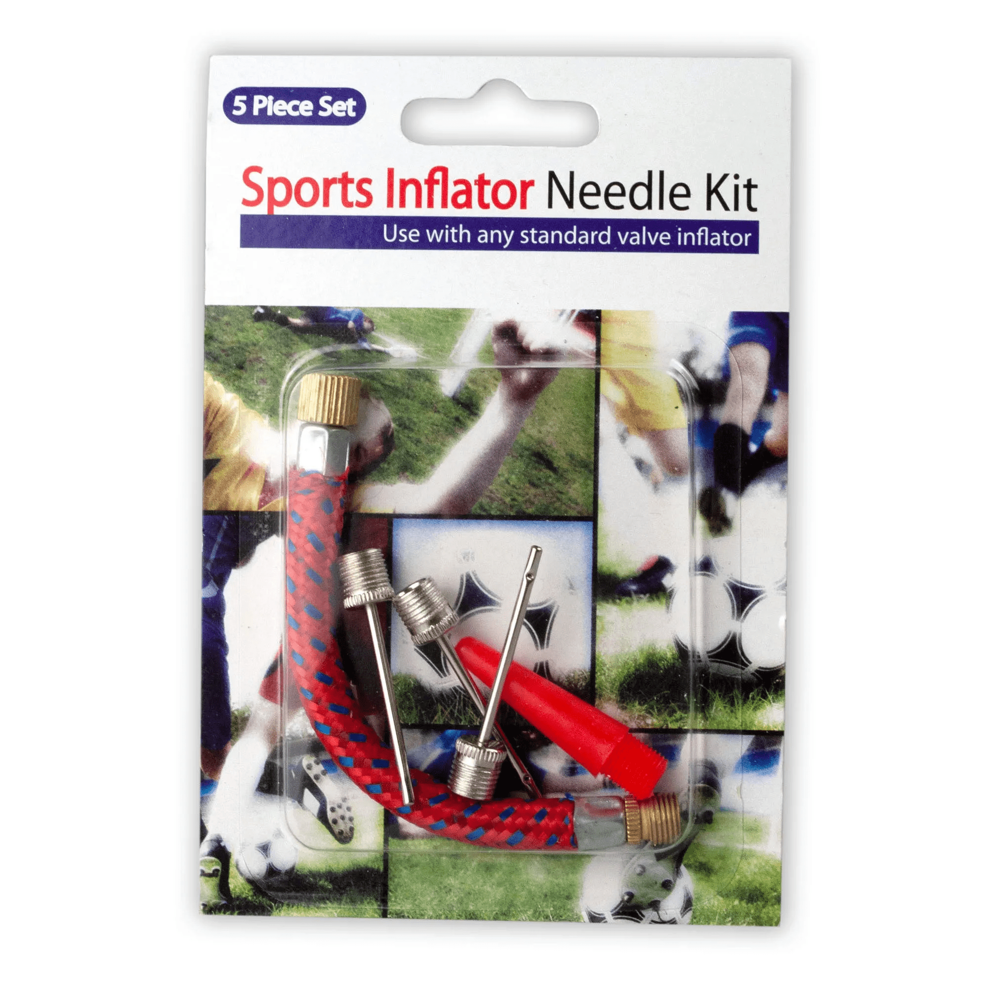 5 Pack Sports Inflator Needle Kit for Soccer, Football, Volleyball ...