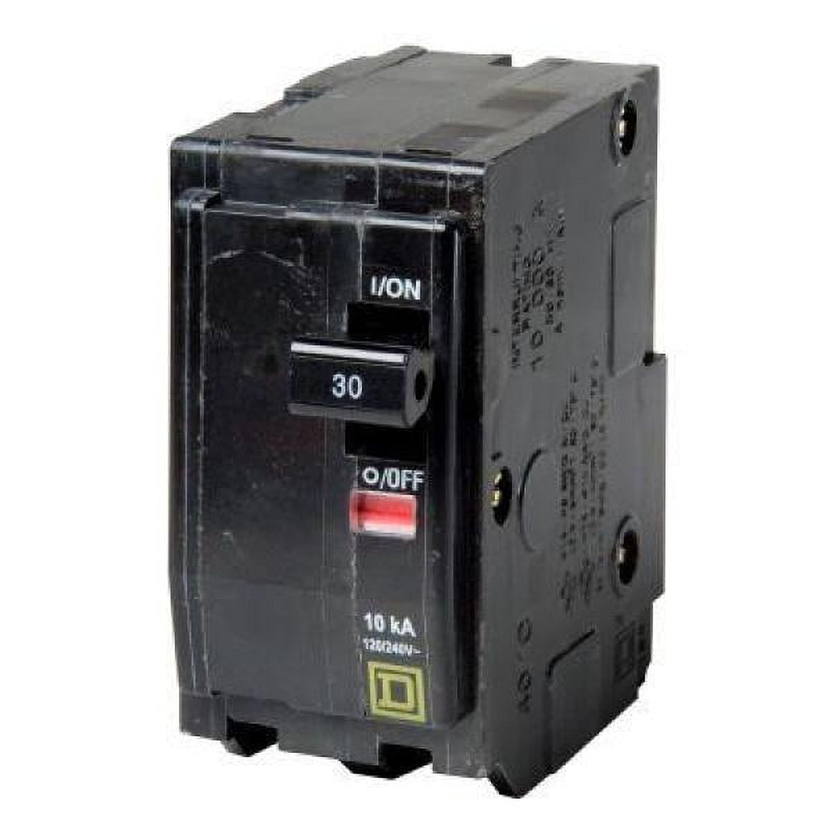 5 Pack Square D QO 30 Amp 2-Pole Circuit Breaker - Walmart.com