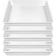 5 Pack Square Plant Saucer 12 Inch, Plastic Plant Water Dray Tray ...