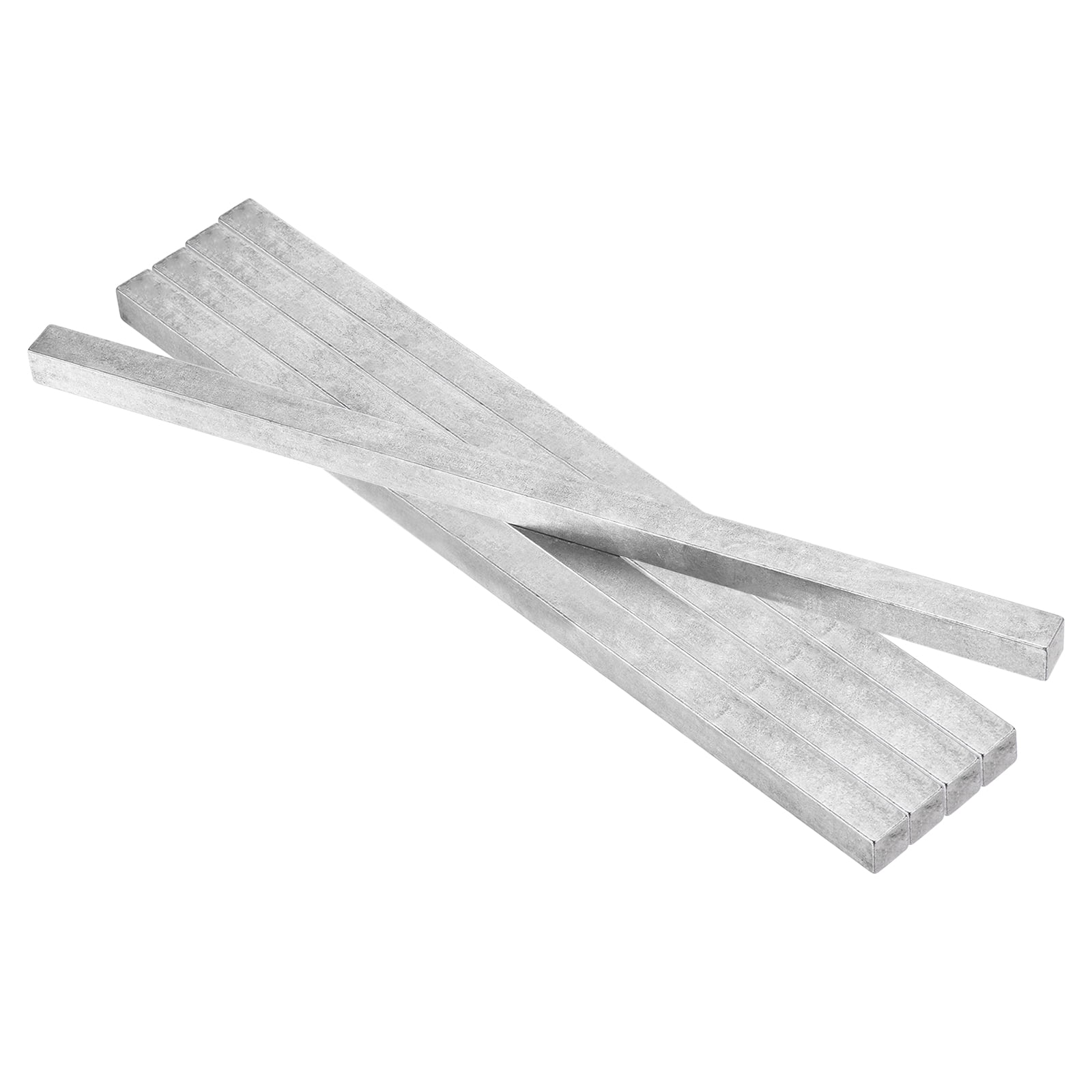 5 Pack Square Steel Key Stock, 1/2" x 1/2" x 12" Cold-Drawn 45# Steel ...