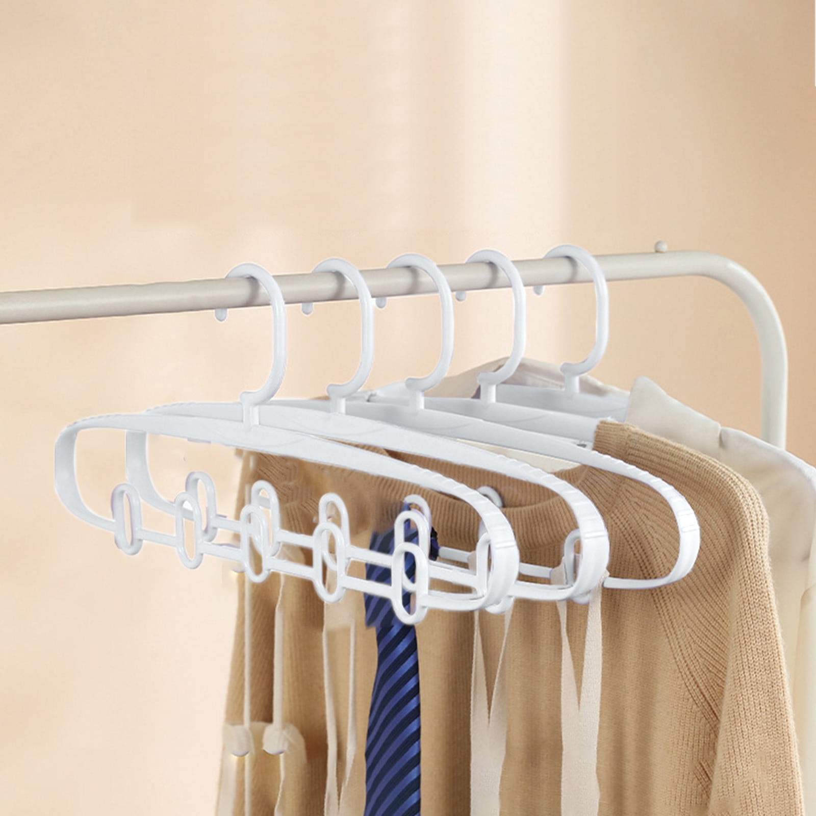 5-Pack Stainless Steel Heavy Duty Clothes Drying Rack, Space Saving ...