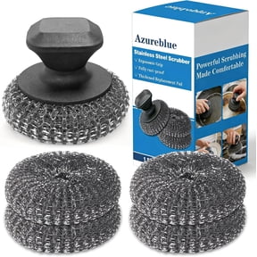 Household Essentials Stainless Steel Sponges and Scrubbing Pads