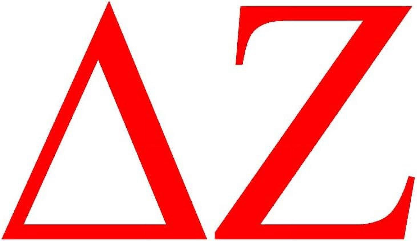 5 Pack - StickerDad® Delta Zeta Sorority Vinyl Decal by StickerDad ...