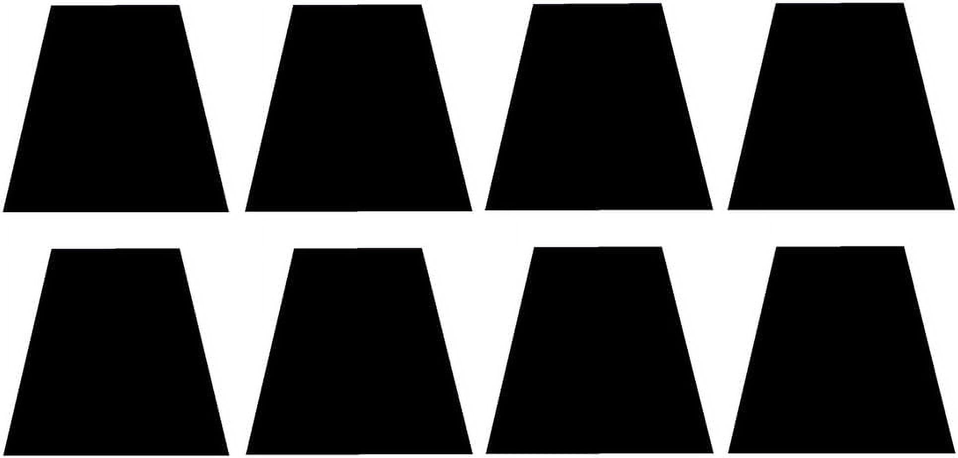 5 Pack - StickerDad® Firefighter Helmet Tetrahedron-Trapezoids V1 Vinyl ...
