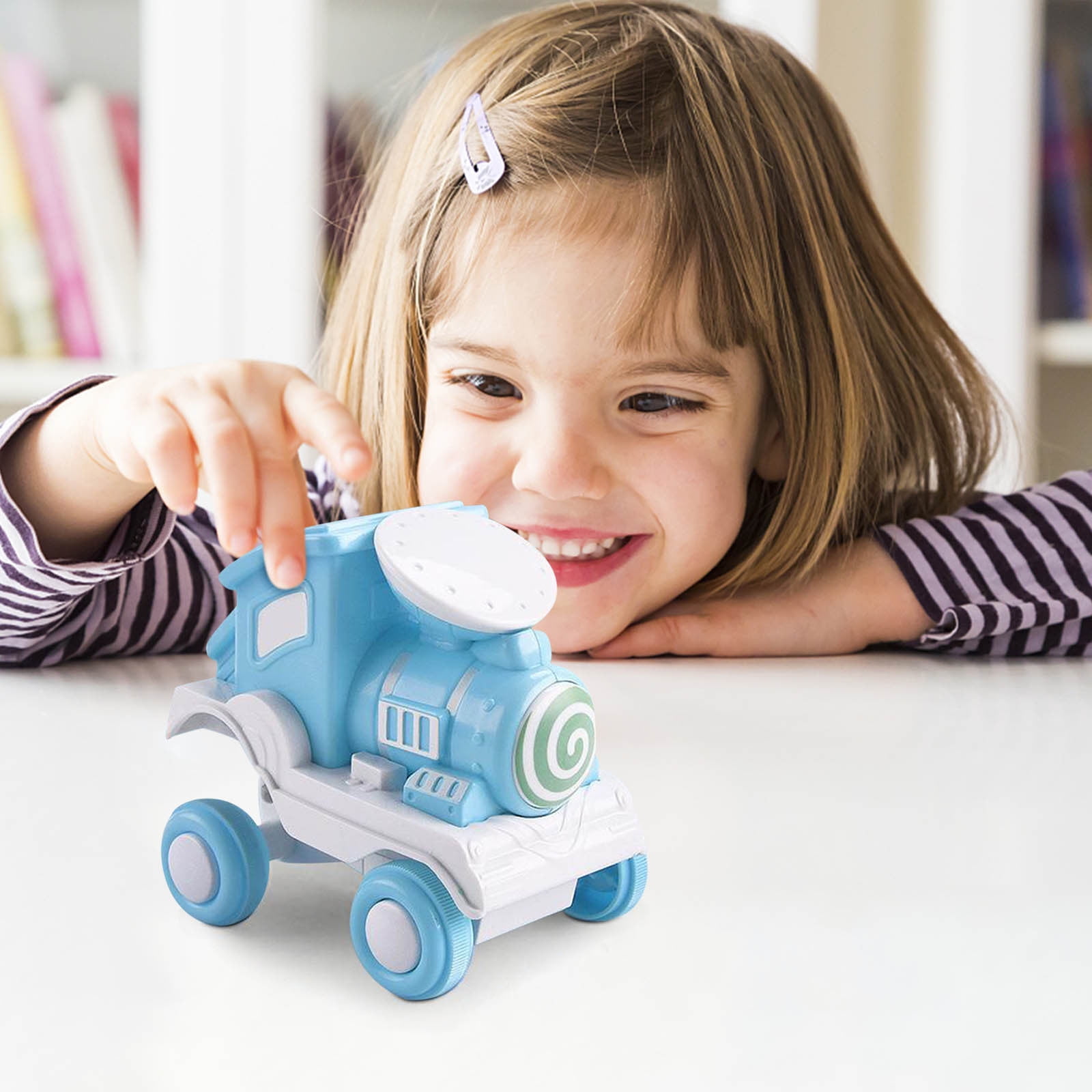 5 Pack Stunt Dumper 360-degree Toy Car Press Rolling Small Train Cool ...