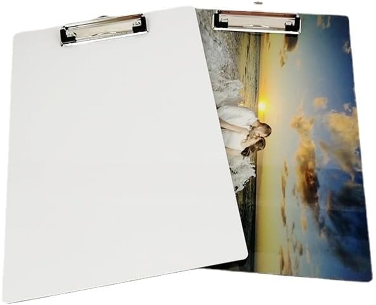 5 Pack Sublimation Blank A5 MDF Board Clip 8.9 '' x 6.5 '' Wooden ...