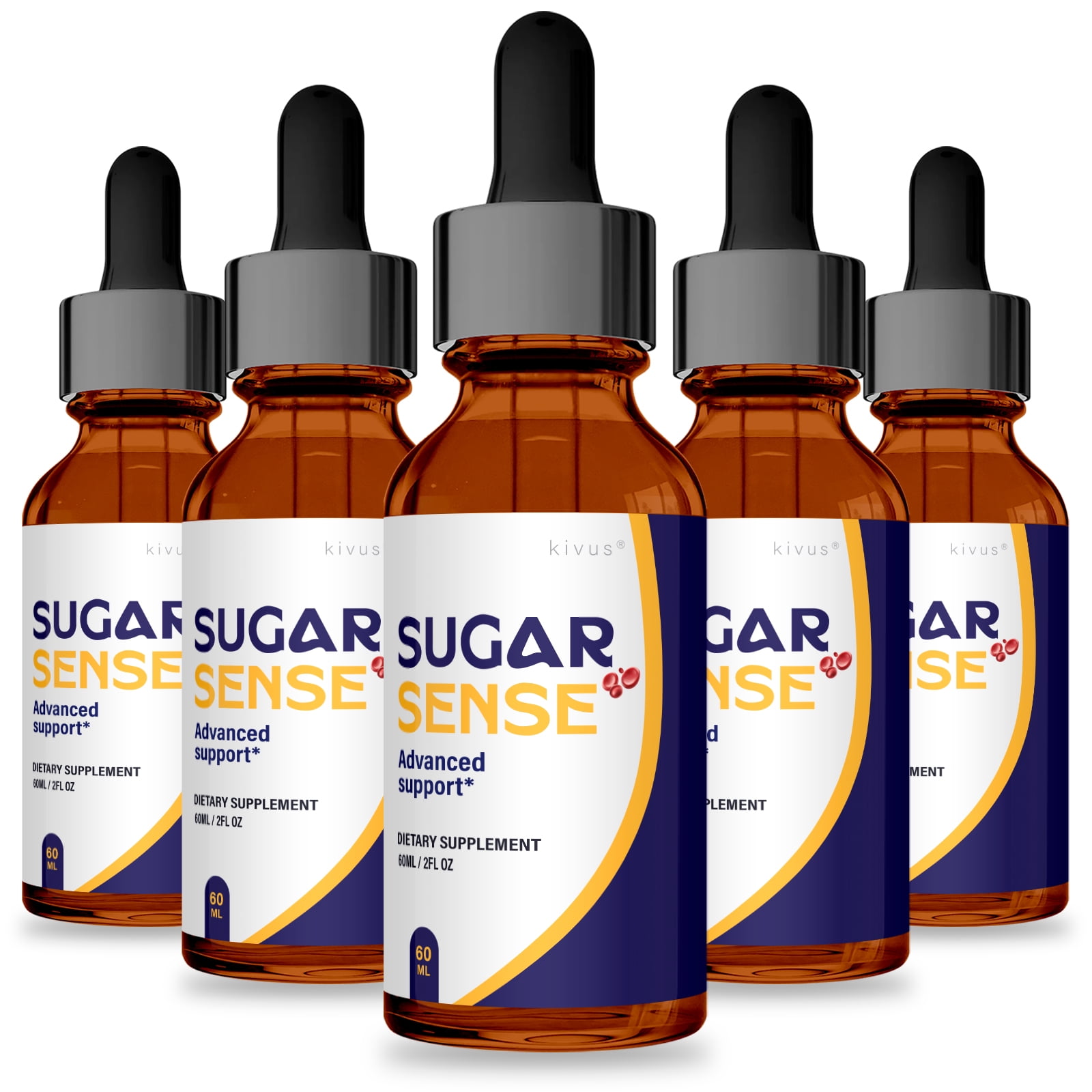 (5 Pack) Sugar Sense - Sugar Sense Liquid Supplement - Walmart.com