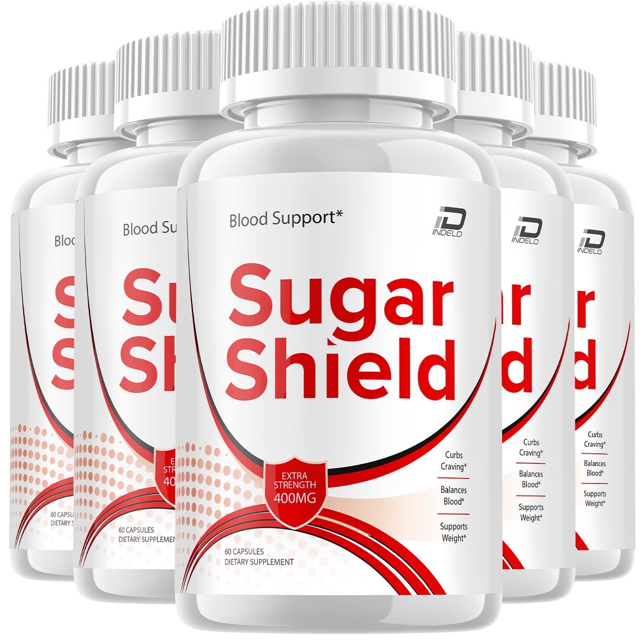 (5 Pack) Sugar Shield Supplement, Sugar Shield Blood Support Pills ...