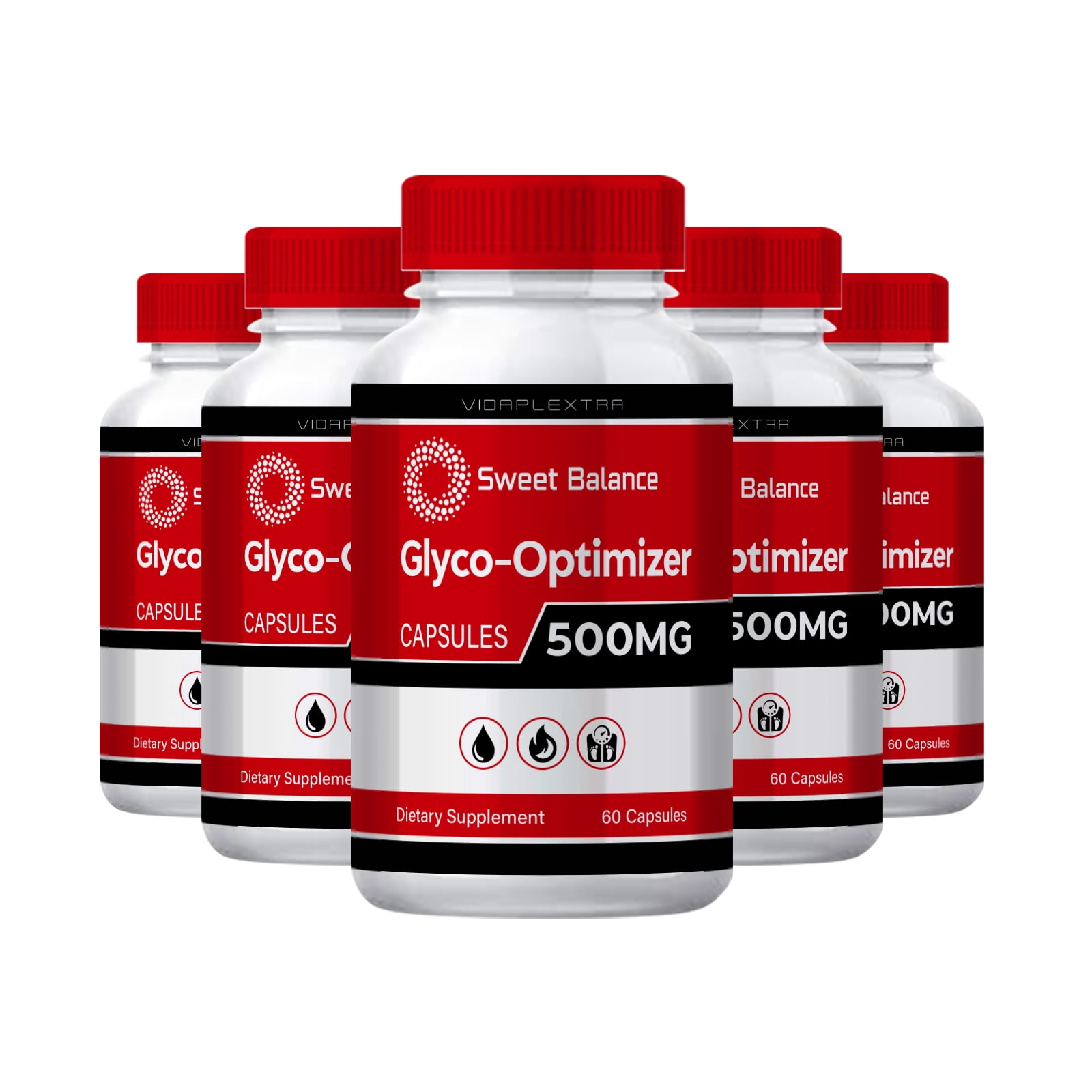 (5 Pack) Sweet Balance - Sweet Balance Glyco Optimizer Capsules ...
