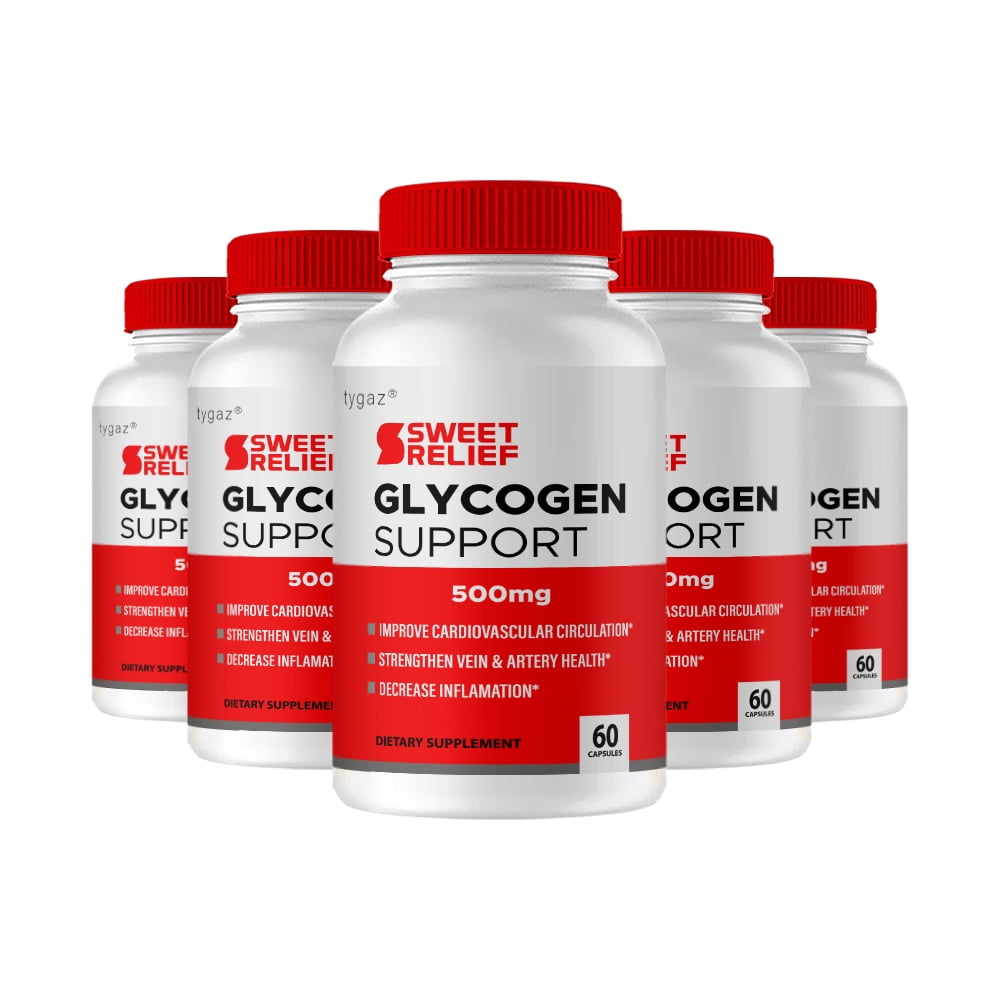 Tygaz Sweet Relief Glycogen Capsules, Blood Sugar Support, Glucose ...