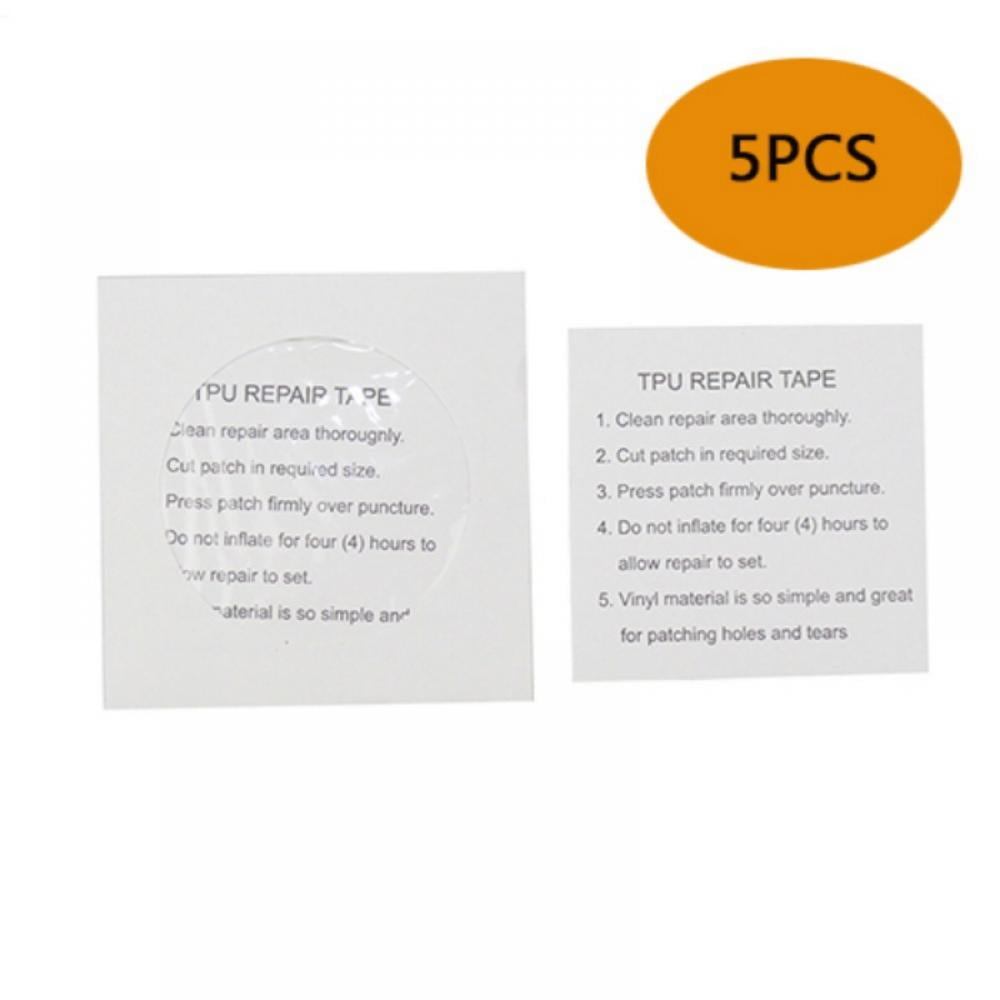 5 Pack of TPU Pool Patch Repair Kit for Air Mattress, Swimming Pool ...