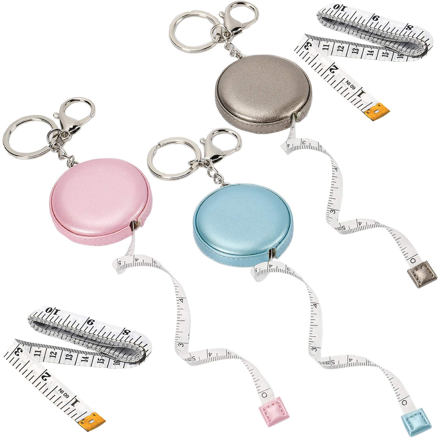 5 Pack Tape Measure Measuring Tape for Body Cloth Sewing Craft ...