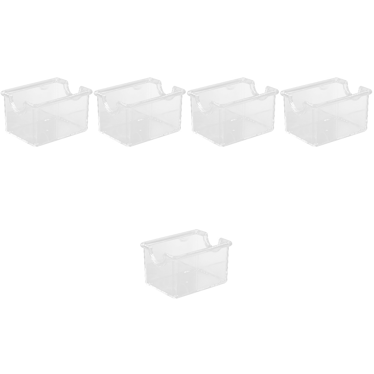 5 Pack Tea Bag Storage Box Organizer Seasoning Packet Home Décor ...