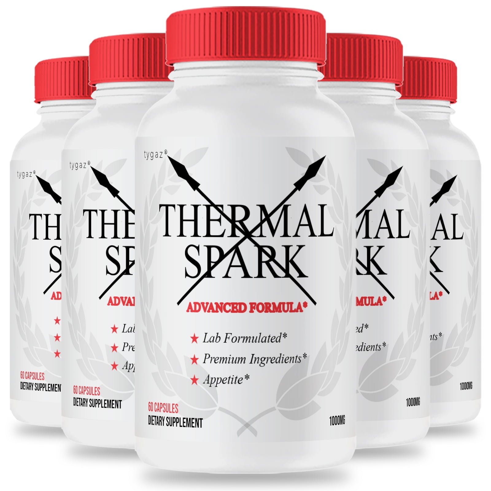 (5 Pack) Thermal Spark - Thermal Spark Pill Supplement - Walmart.com