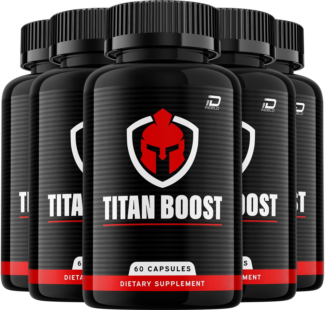 Titan Boost for Men Capsules, TitanBoost Advanced Formula, 5 Pack, 300 ...