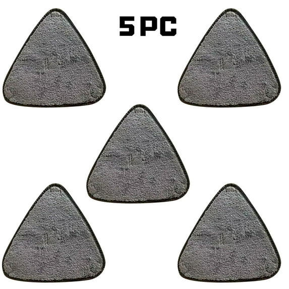5 Pack Triangle Mop Refill Heads - 10 Inch X 10 Inch X 10 Inch ...