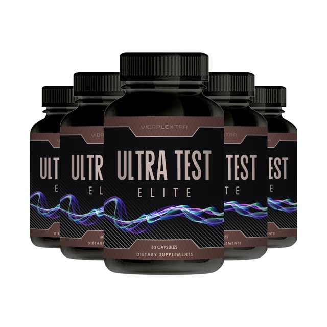 (5 Pack) Ultra Test Elite - Ultra Test Elite Male Supplement Capsules ...
