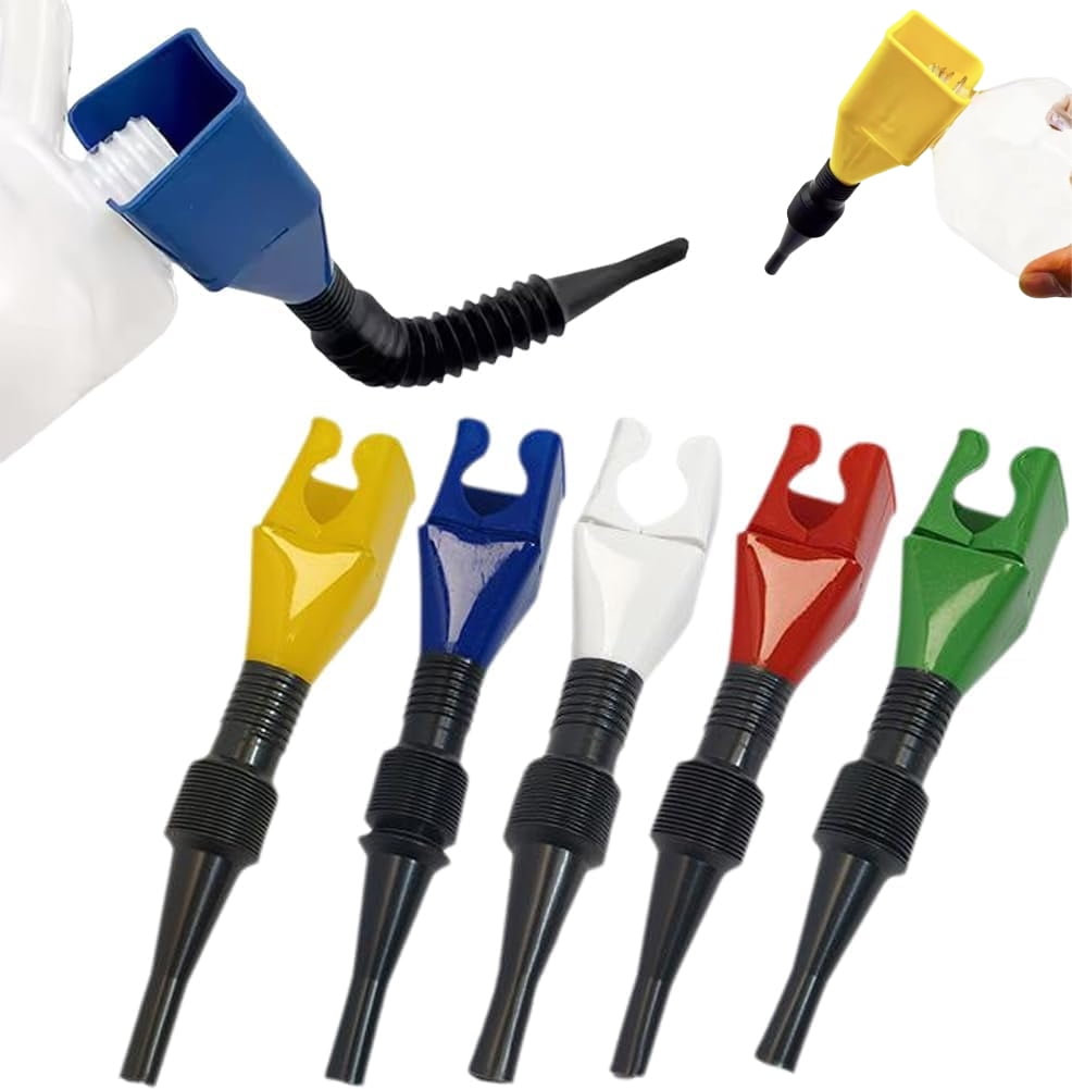 5 Pack Universal Household Folding Buckle Funnel,2025 New Retractable ...