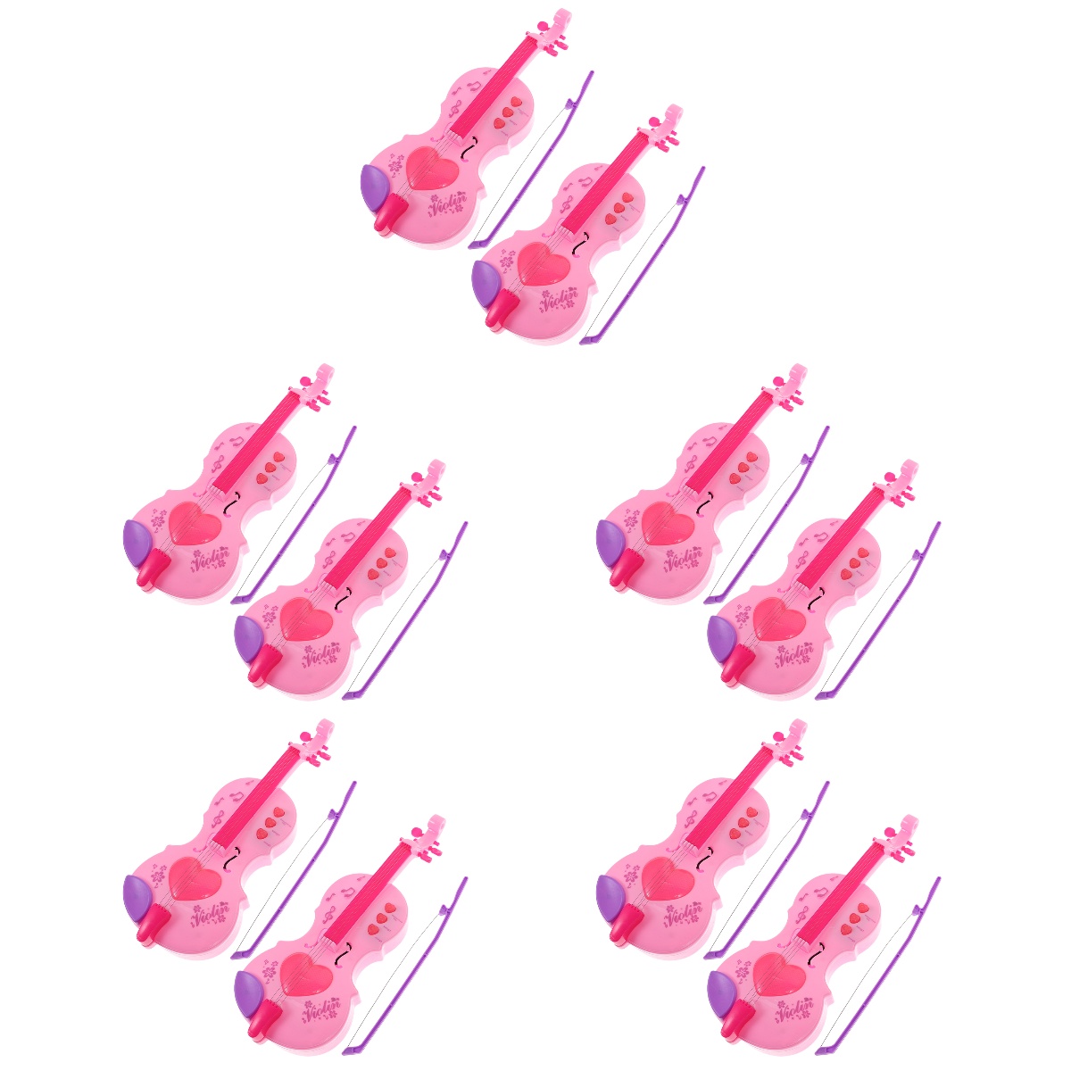 5 Pack Violin Musical Toy for Kids Children Beginner Toddler - Walmart.com
