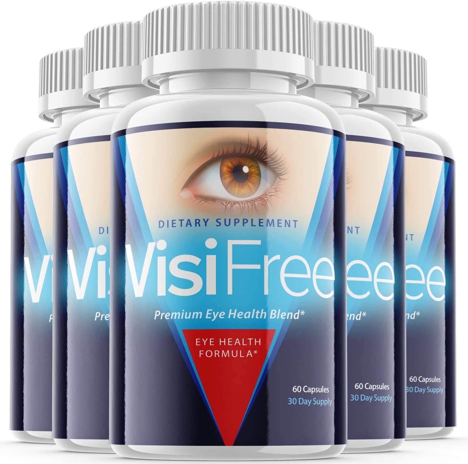 VisiFree (5 Pack) Vision Health Restore - Advanced Eye Care Complex ...