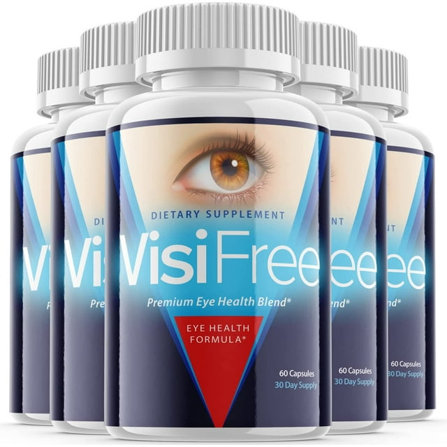 VisiFree (5 Pack) Vision Health Restore - Advanced Eye Care Complex ...