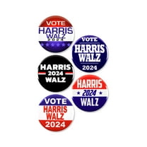 5 Pack - Kamala Harris Tim Walz 2024 Vote Democrat Presidential ...