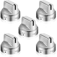FEIKEER, Gas Stove Knob, WB03X24818, Stainless Steel Set of 5 - Walmart.com