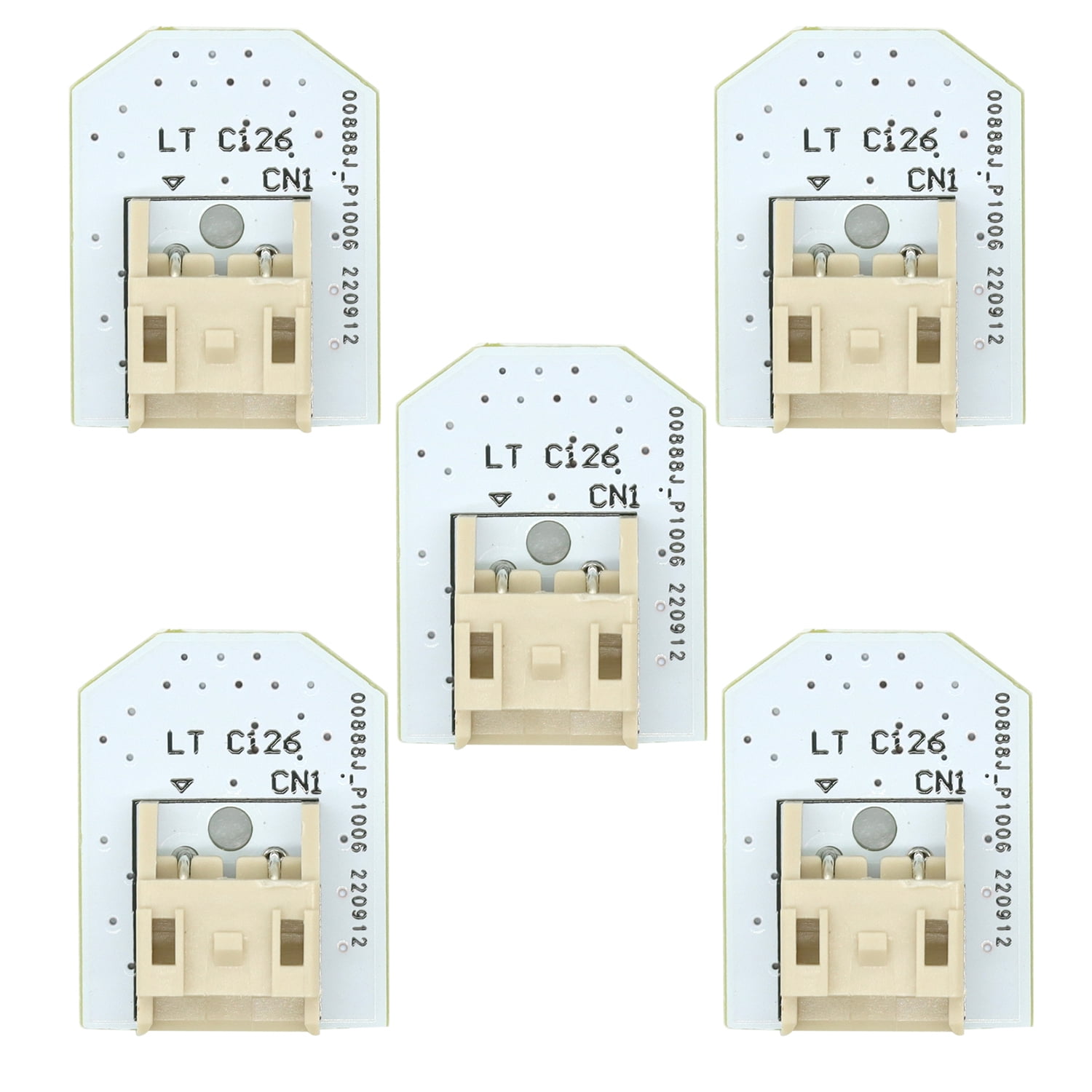 5 Pack WR55X11132 WR55X25754 New Upgraded LED Light Bulb For GE ...