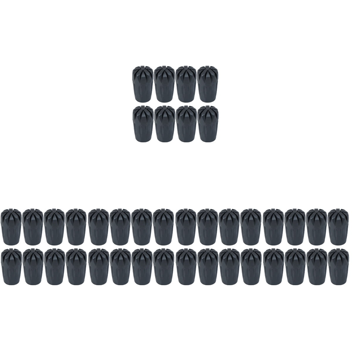 5 Pack Walking Trekking Pole Tip Set Accessories Travel - Walmart.com