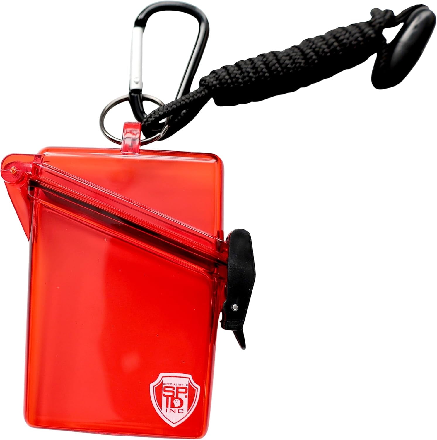 5 Pack - Waterproof ID Badge Holder with Lanyard & Clip - Money Holder ...