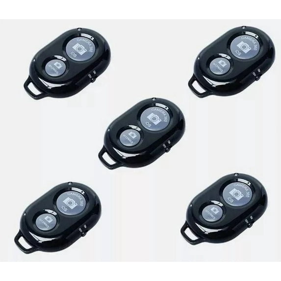 Acuvar 5 Pack Wireless Bluetooth Camera Remote, Compatible with iPhone ...