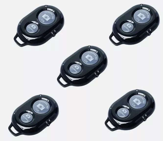 5 Pack Wireless Remote Control Camera Shutter Button for Smartphones ...