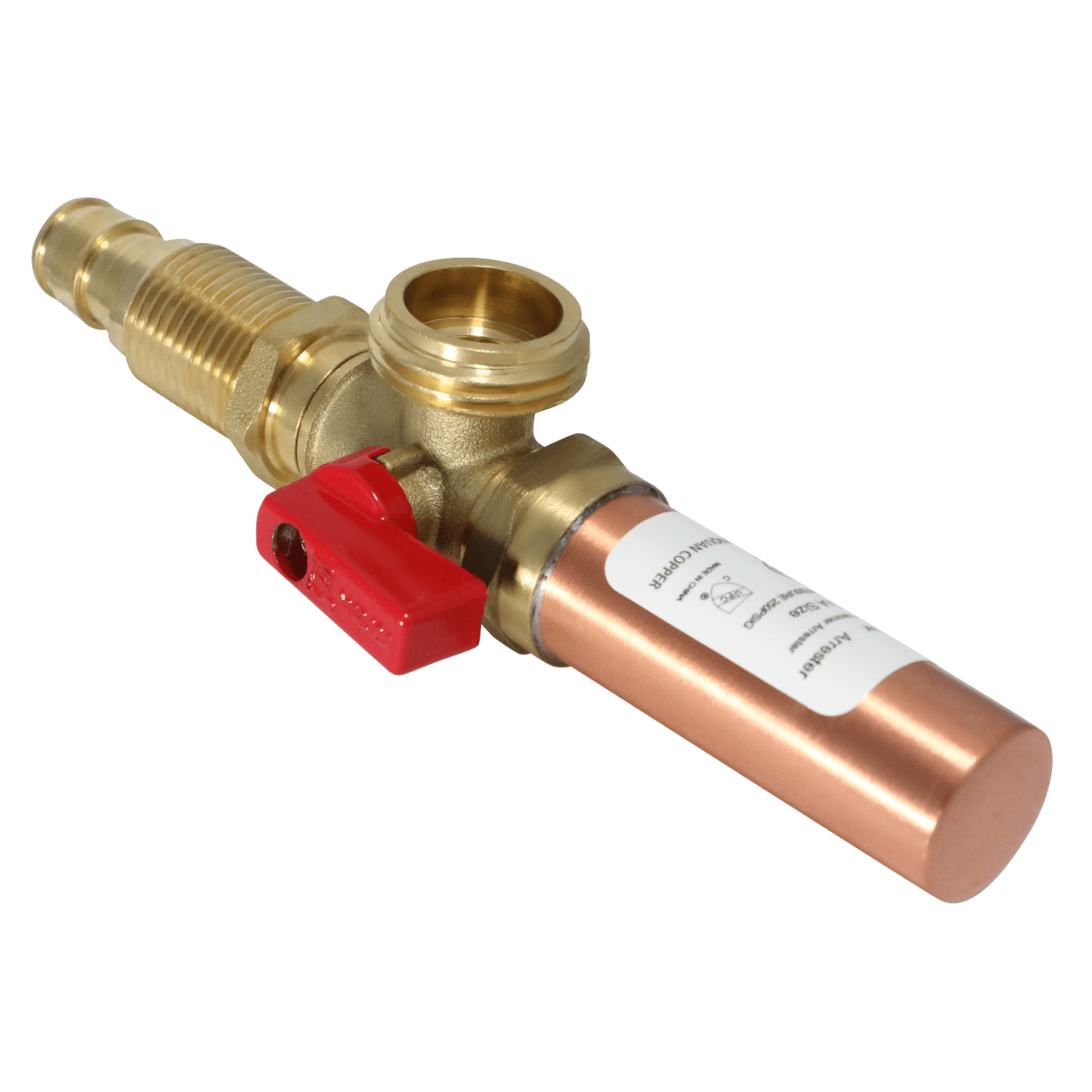 5 Pack XFITTING Premium Washing Machine Outlet Stop Valve with Hammer ...