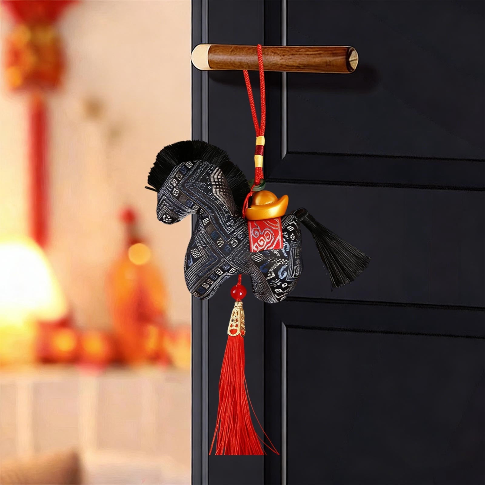 5 Pack Year Of The Horses Mascots Plushy Toy Chinese Zodiacs Horse Doll ...