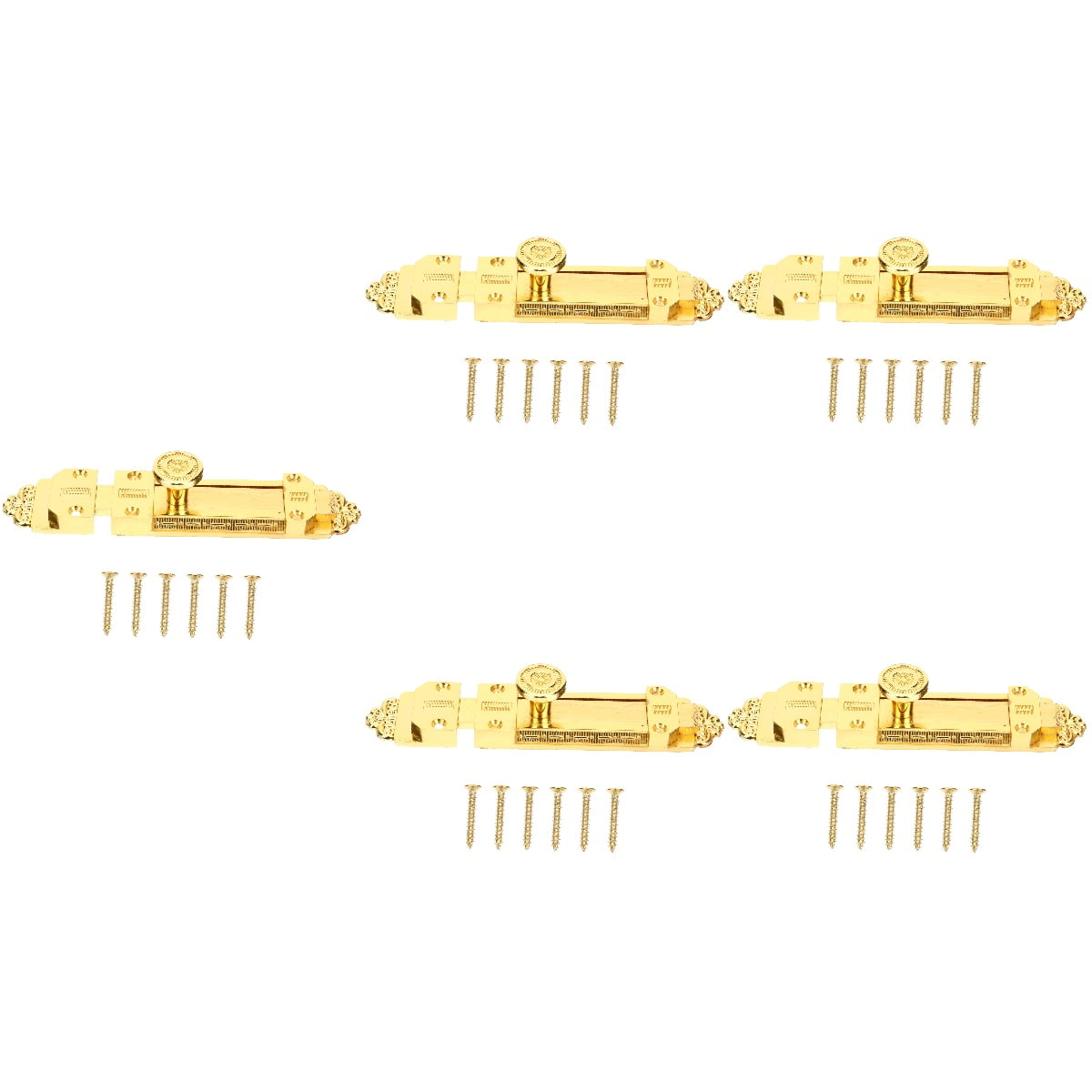 5 Pack inside Door Latch Security Bar French Lock - Walmart.com