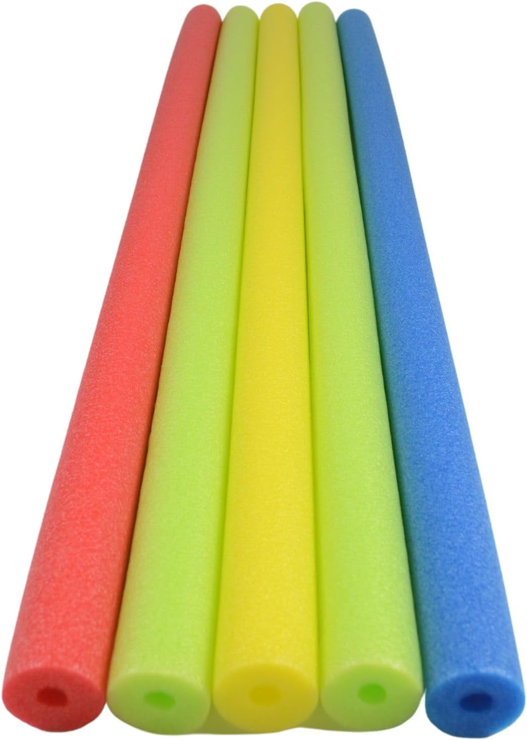 5 Pack of 52 Inch Hollow Foam Swim Noodles, Bright Foam Noodles for ...