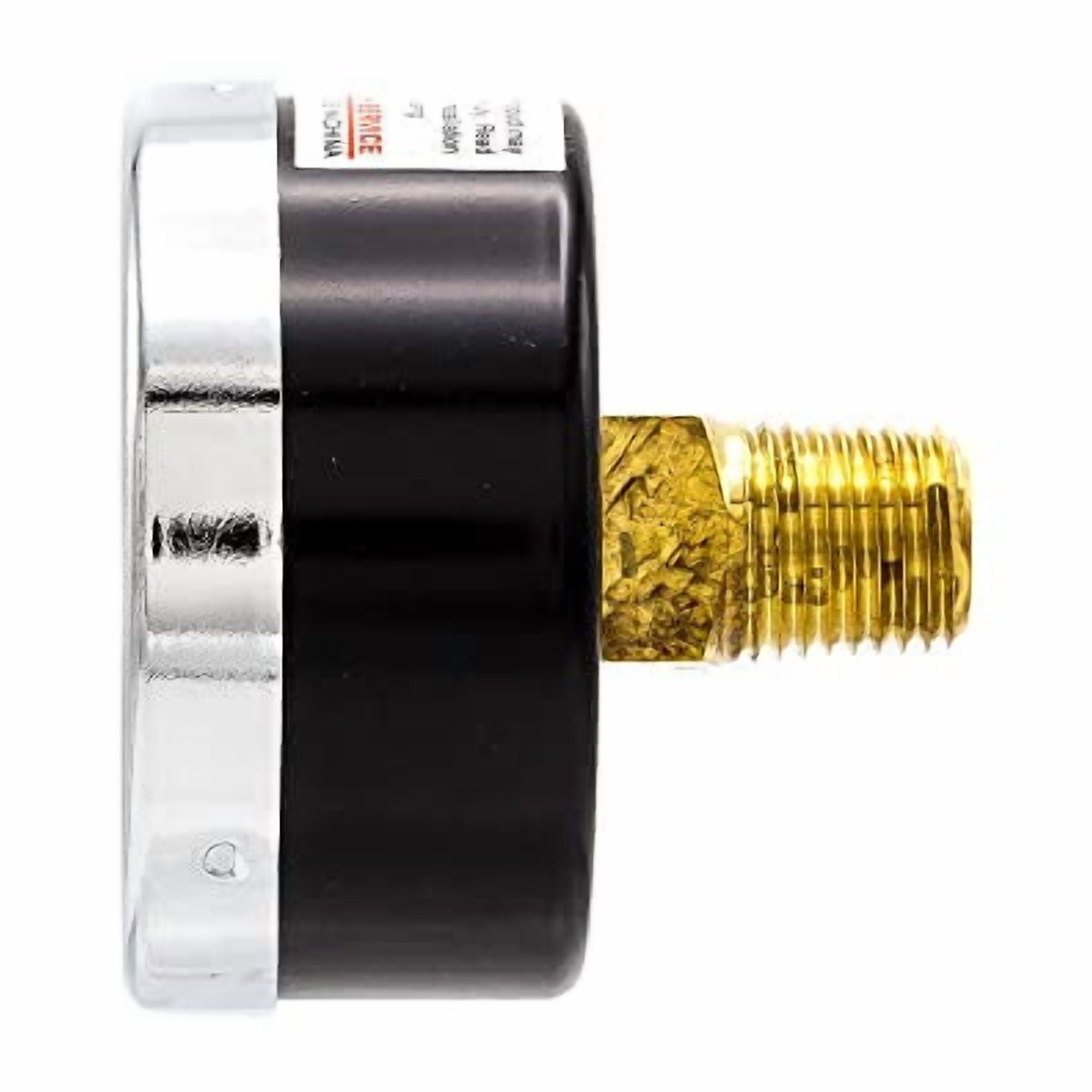 5 Pack of Dry Center Back Mount Pressure Gauge with 2" Dial, 0-30 PSI ...