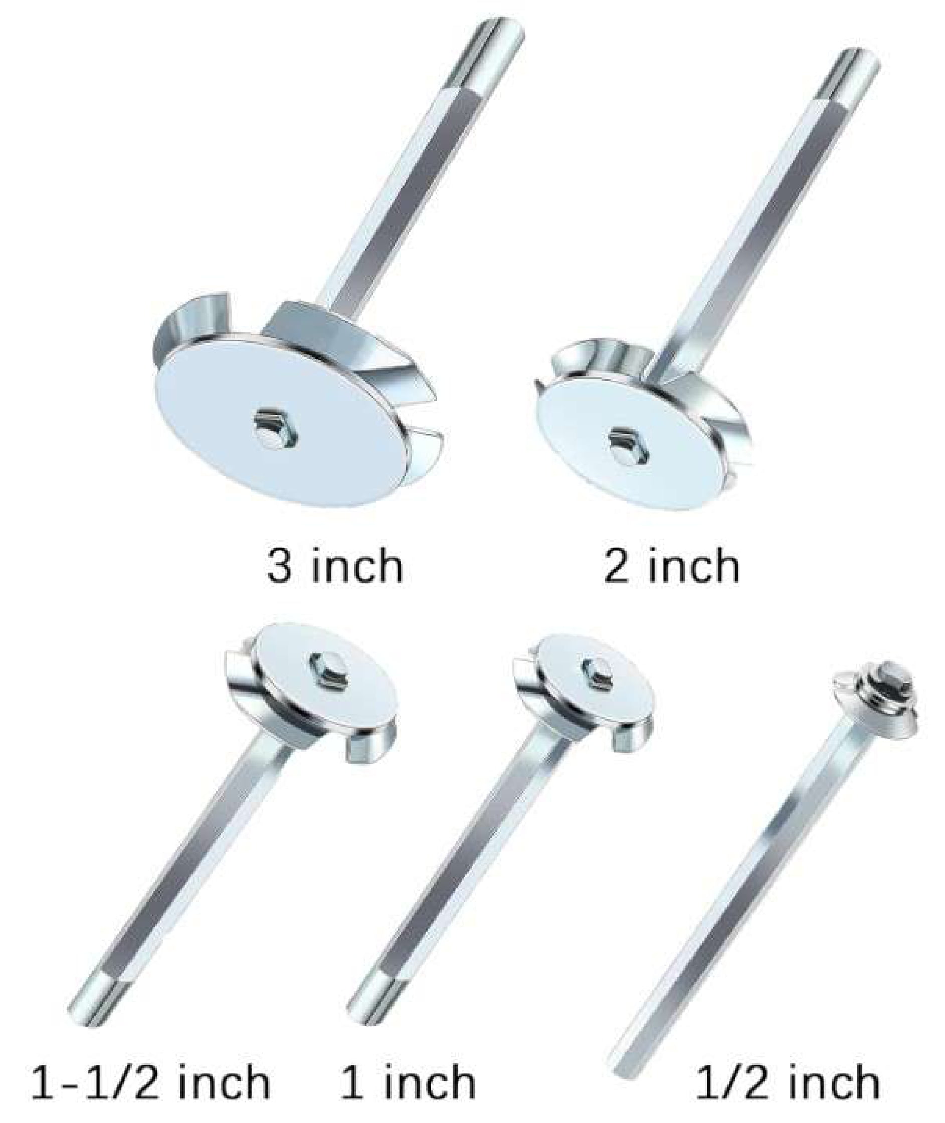 5 Pack of PVC Fitting Socket Saver Pipe Reamer Set with 1/2 Inch, 1 ...