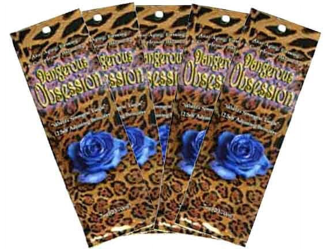 5 Packets of Ultimate DANGEROUS OBSESSION Hot Tingle Bronzer Tanning ...