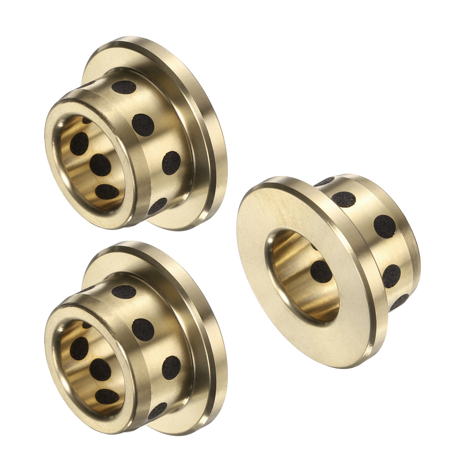 5 Packs Flange Sleeve Bearings 16mm Bore x 20mm OD x 10mm Height ...