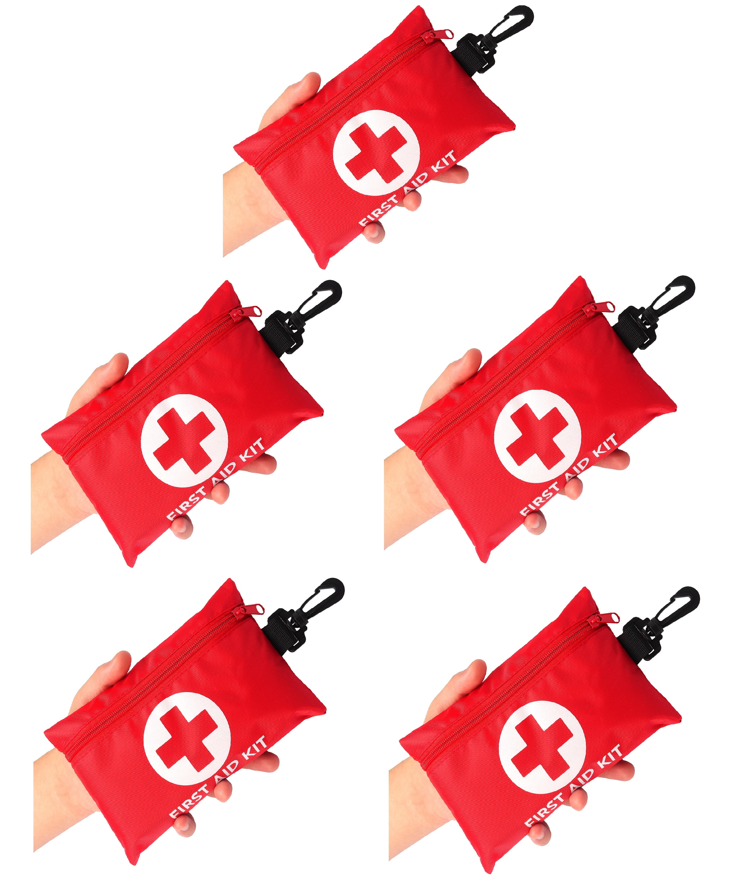 5 Packs Galaxylense 128 Pcs First Aid Kits Small For Survival Emergency ...