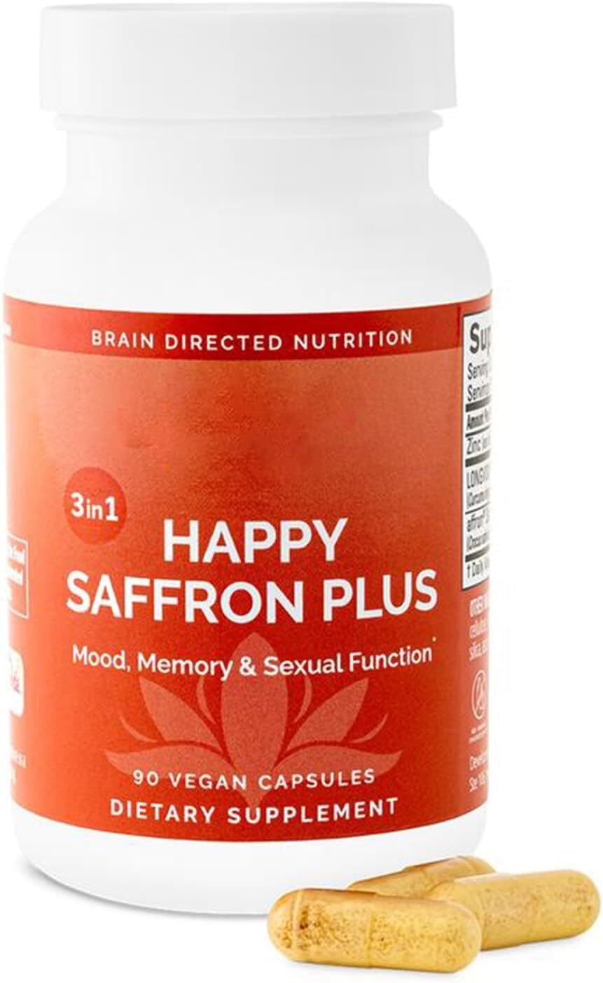 5-Packs Happy Saffron Plus – Daily Wellness Blend - Walmart.com
