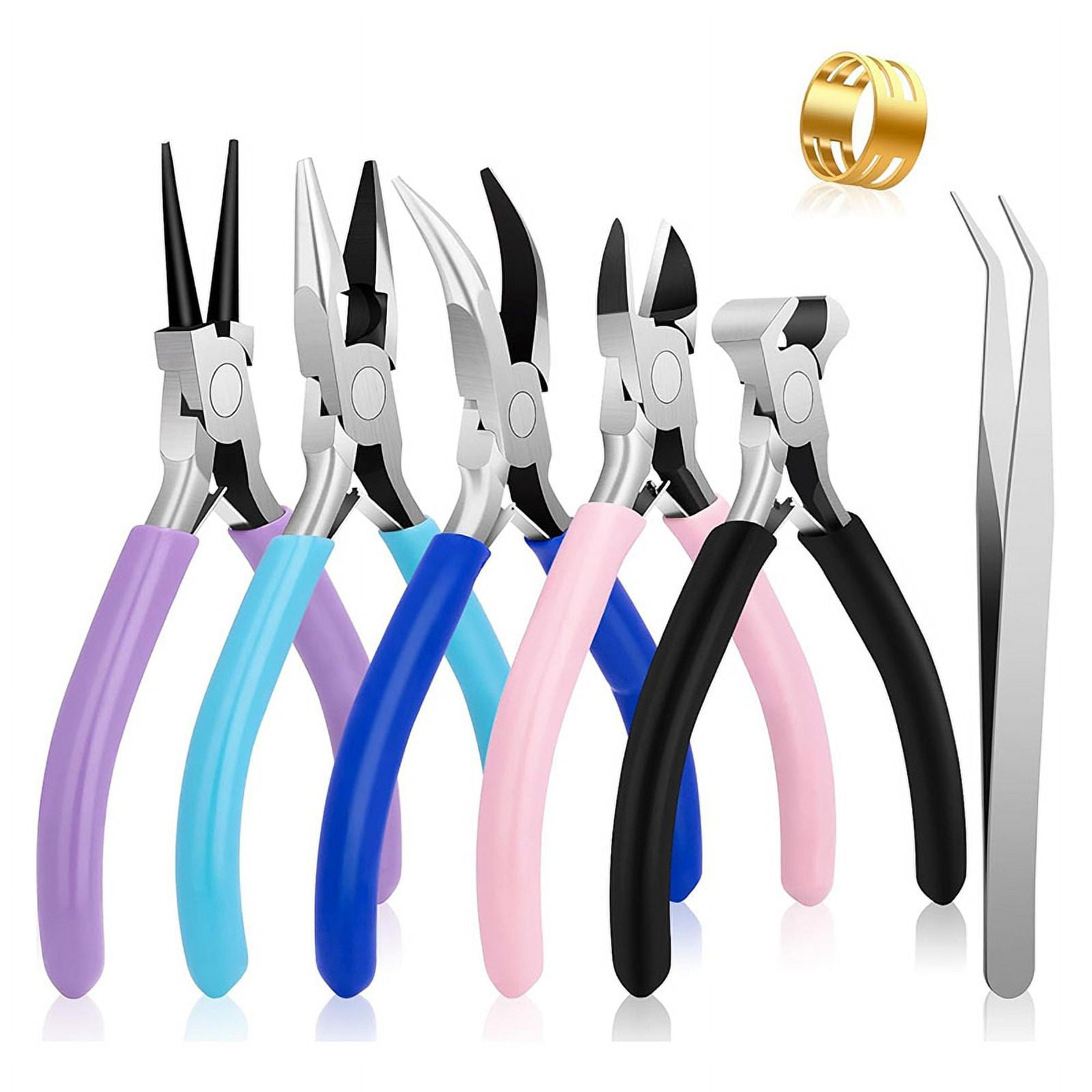 5 Packs Jewelry Pliers Tool Set for Jewelry Making. Essential Tools Kit ...
