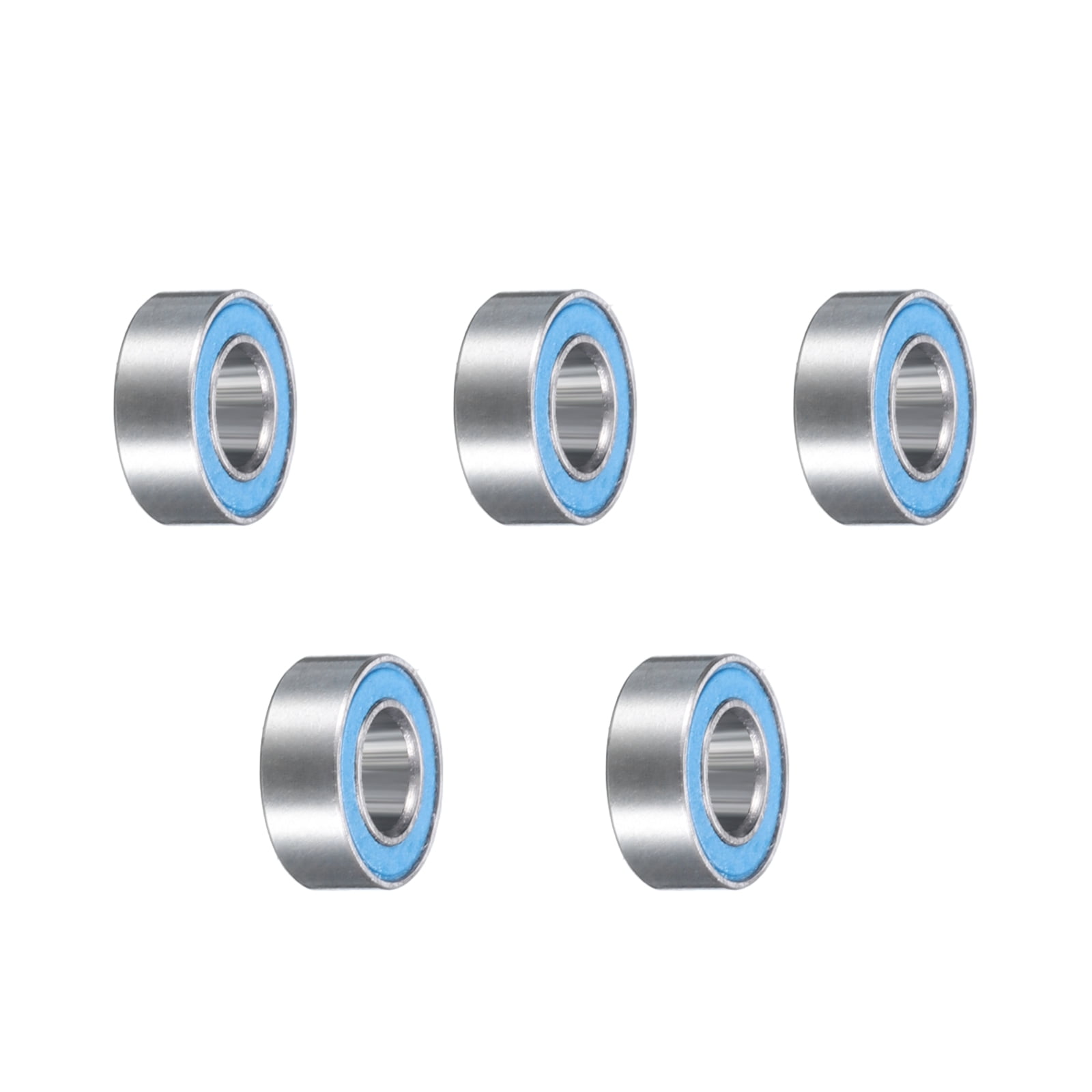 5 Packs MR84-2RS Miniature Deep Groove Ball Bearings 4x8x3mm Double ...