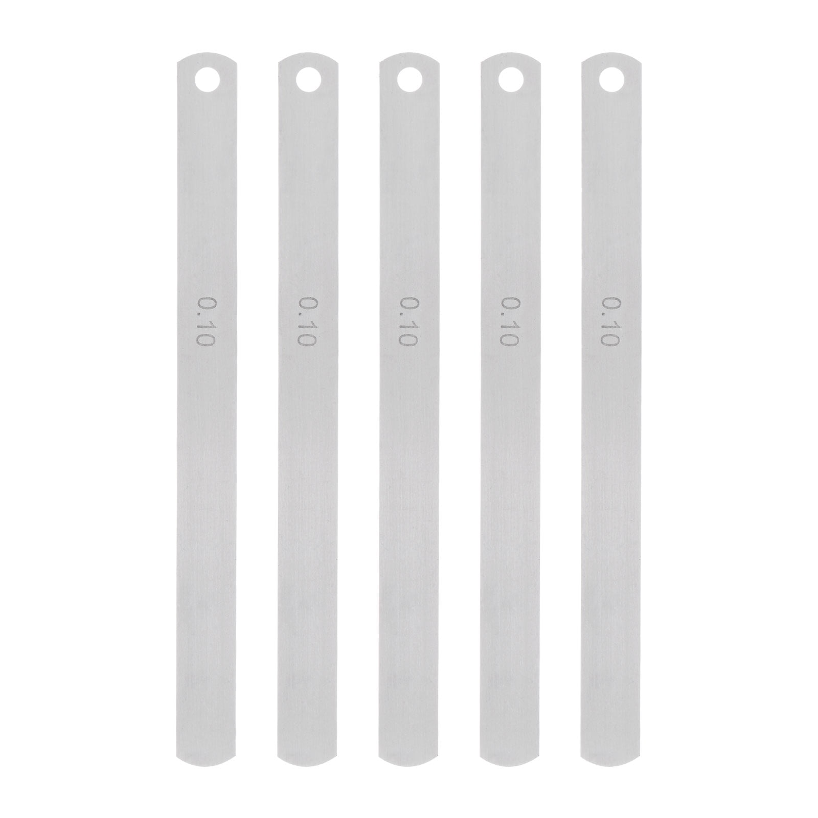 5 Packs Mn Steel Feeler Gauge 0.1mm Thickness 150mm Length Metric ...