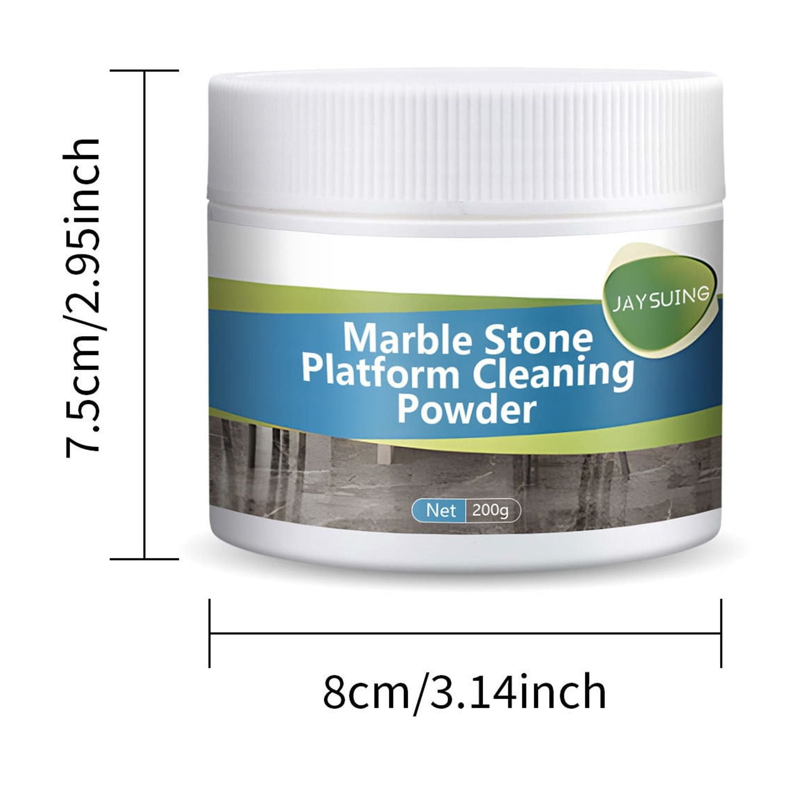 5 Packs Quartz Stone Countertop Cleaner Powder - Strong Stain Remover ...