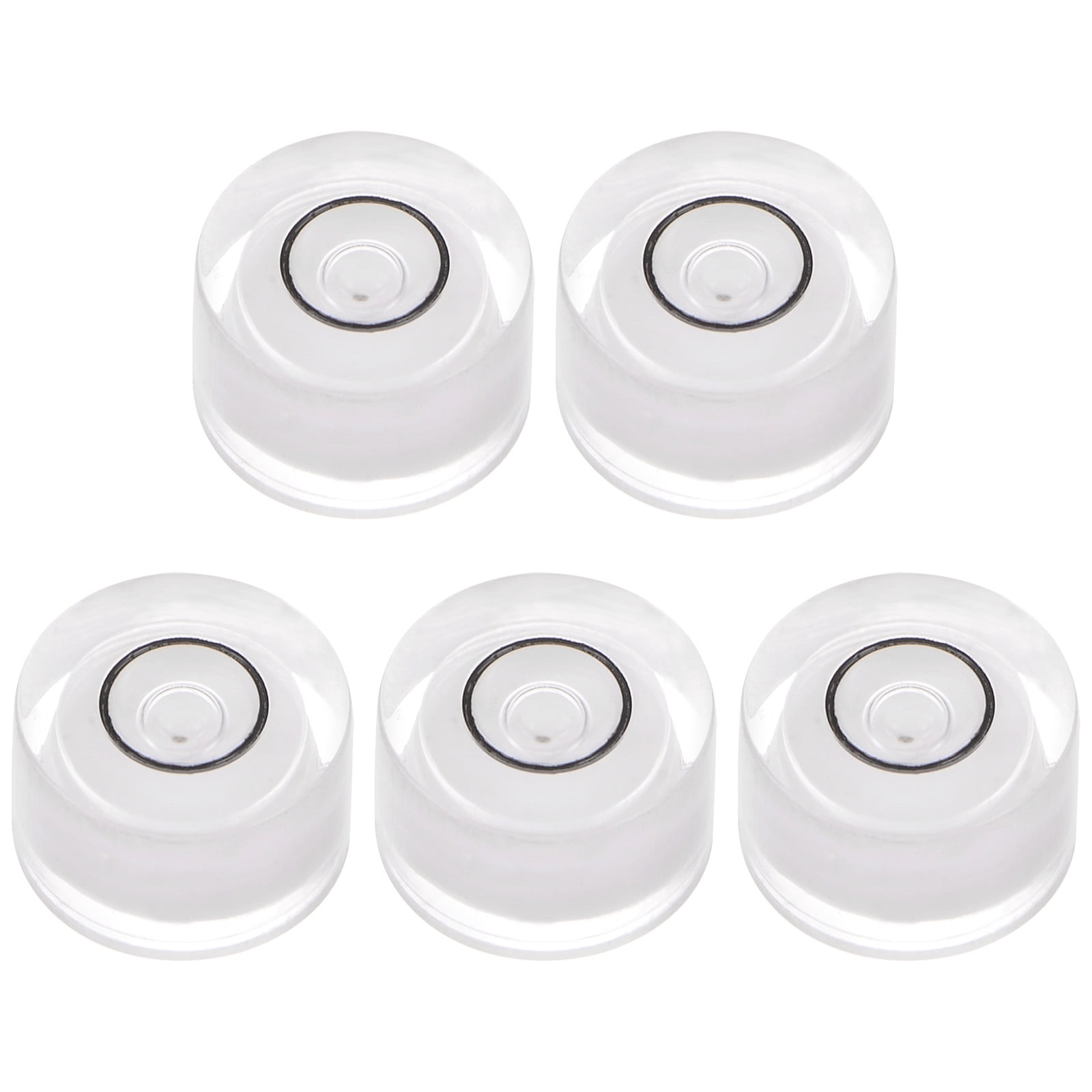 5 Packs Round Bubble Level 10x6mm Mini Circular Bullseye Spirit Levels ...